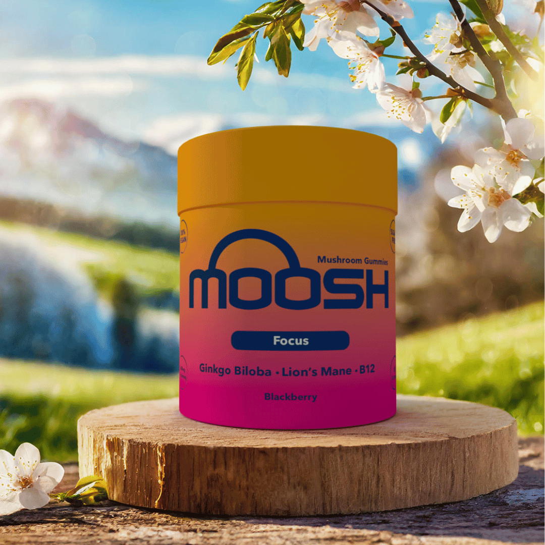Moosh Mushroom Gummies 60 gummies - Focus