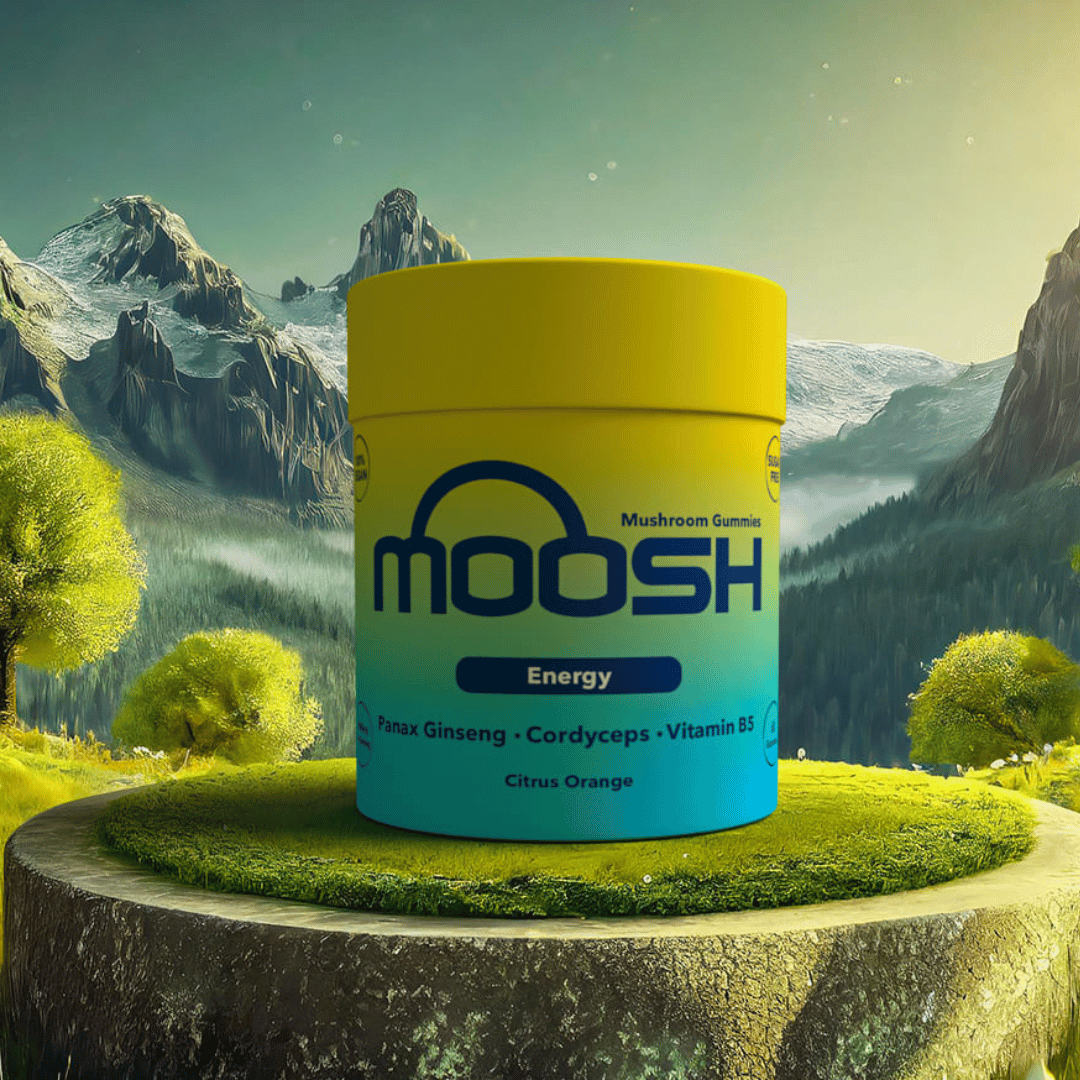 Moosh Mushroom Gummies 60 gummies - Energy